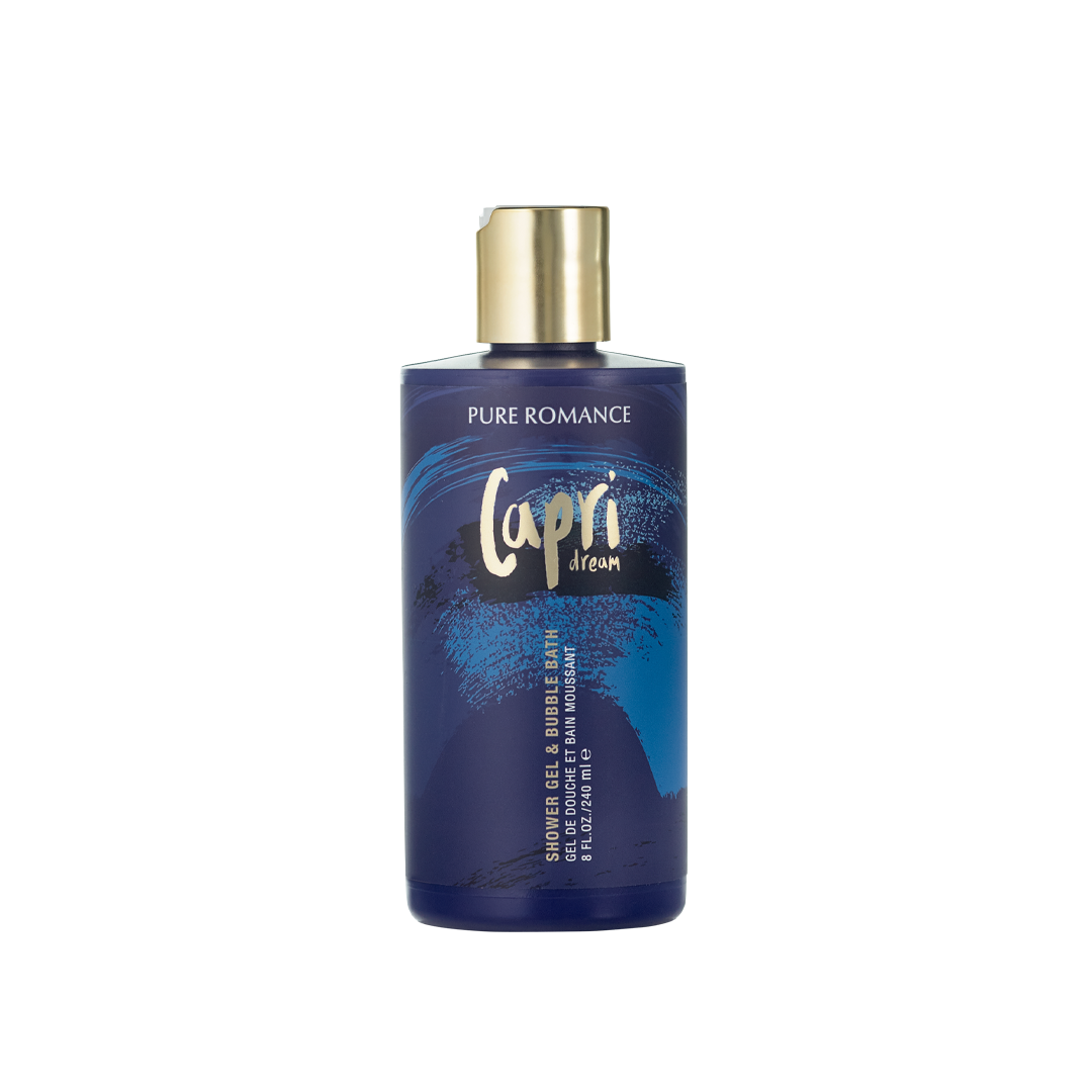 Shower Gel And Bubble Bath Capri Dream Pure Romance Australia